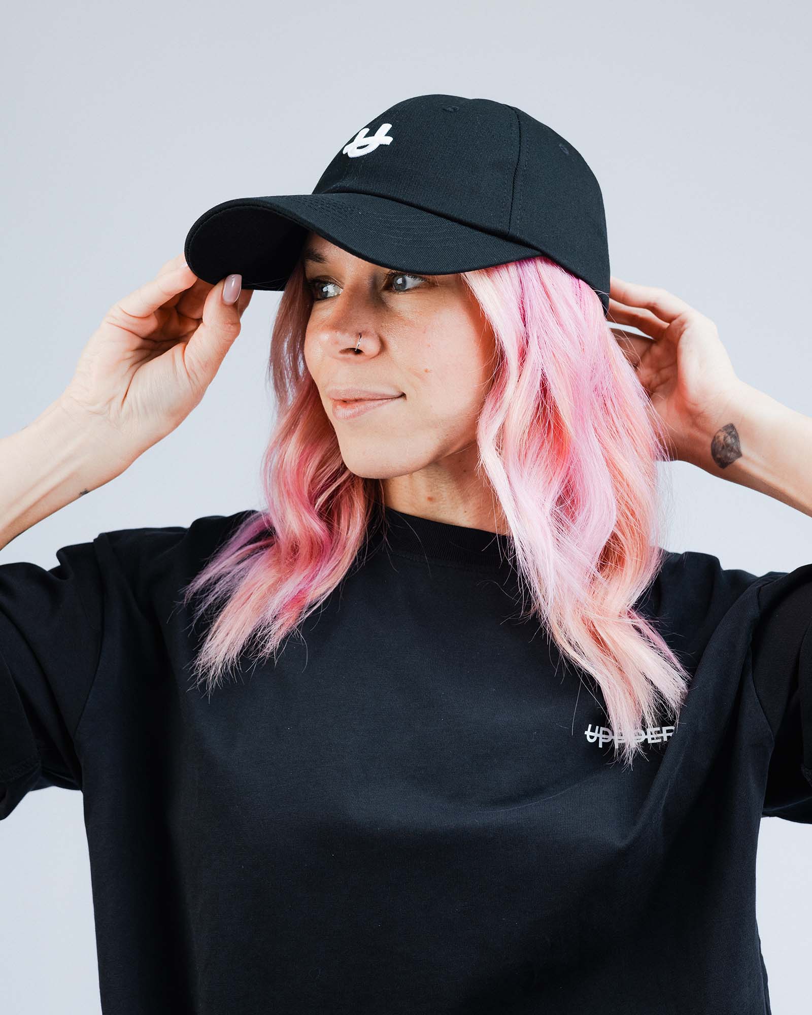 UPPPER Original U Cap Black – UPPPER Gear